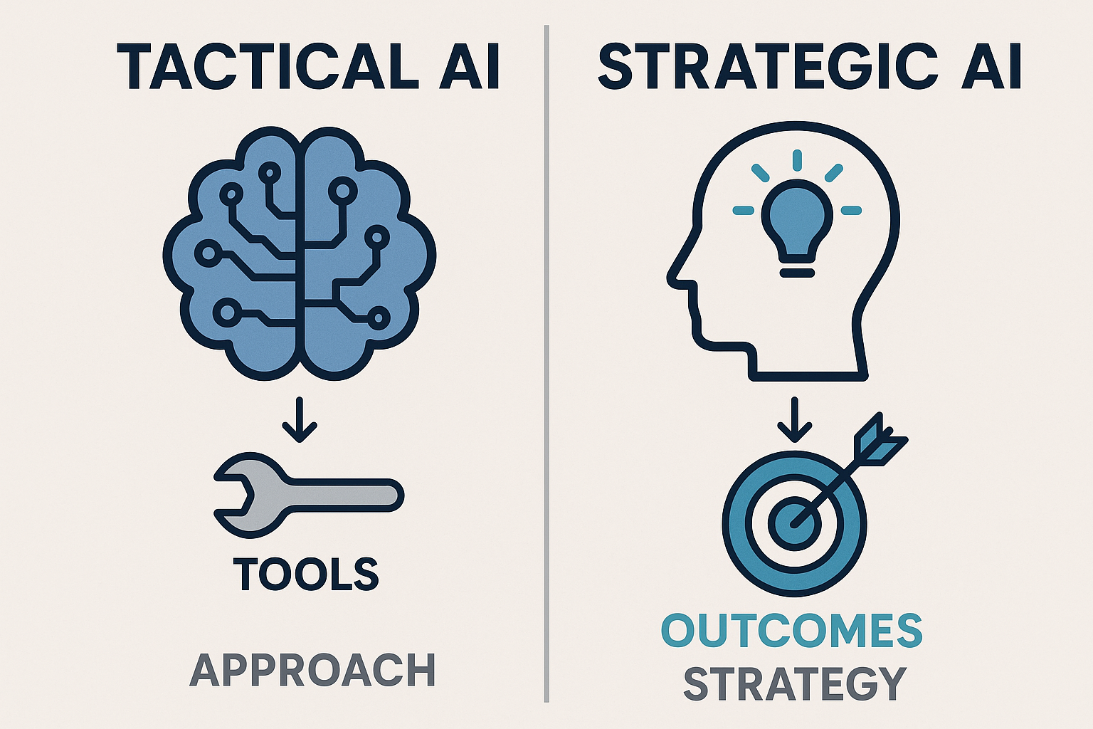 Strategic vs Tactical Making Smart AI Implementation Decisions | MetaCTO